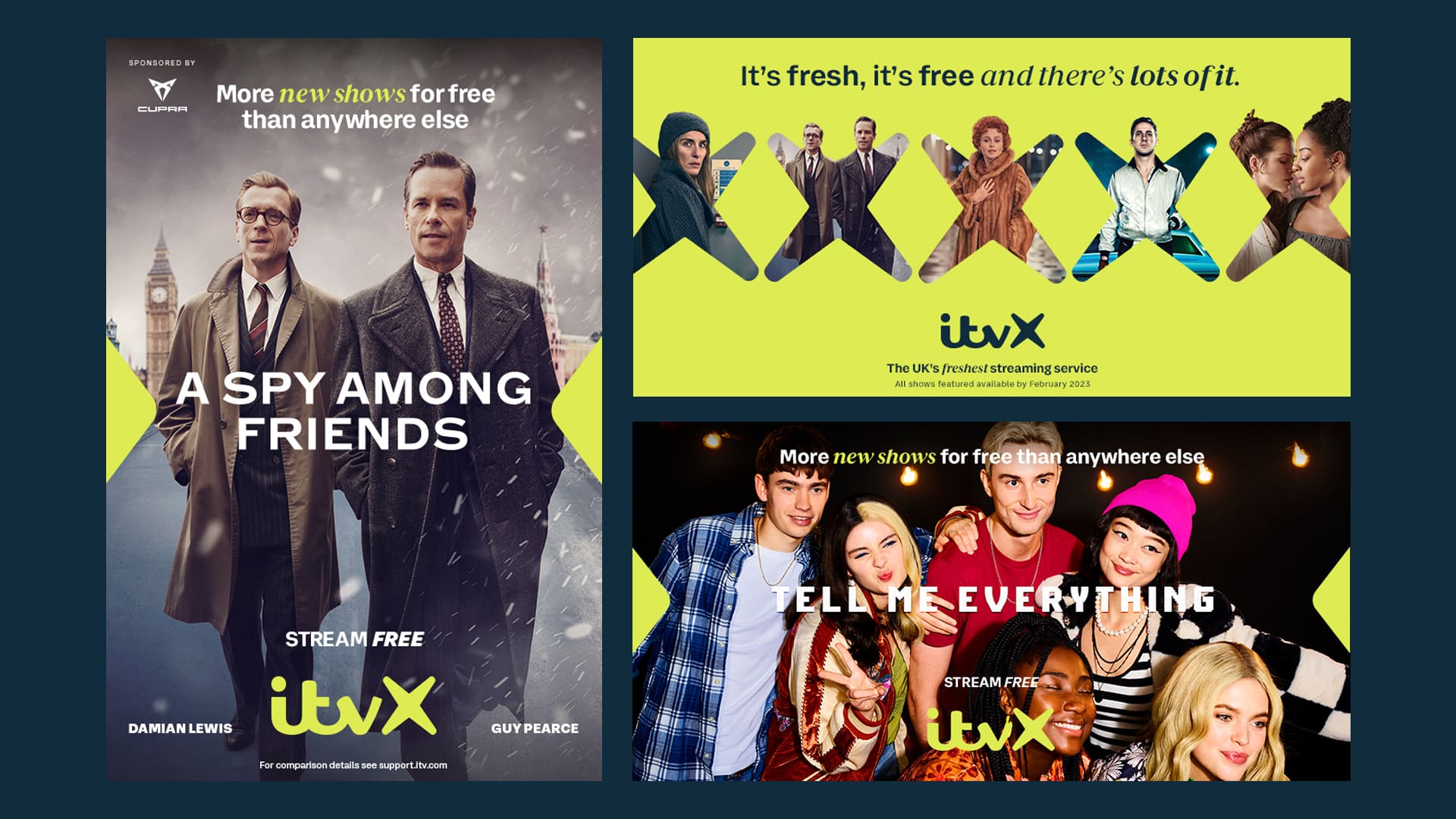 ITV Creative/DixonBaxi: ITV brand refresh and ITVX - IHALC